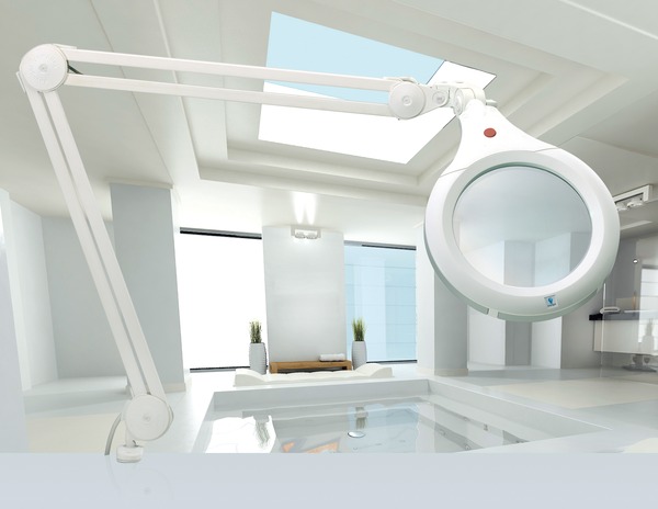 Daylight U22080 Ultra Slim White Magnifying Lamp XR (1.75x)