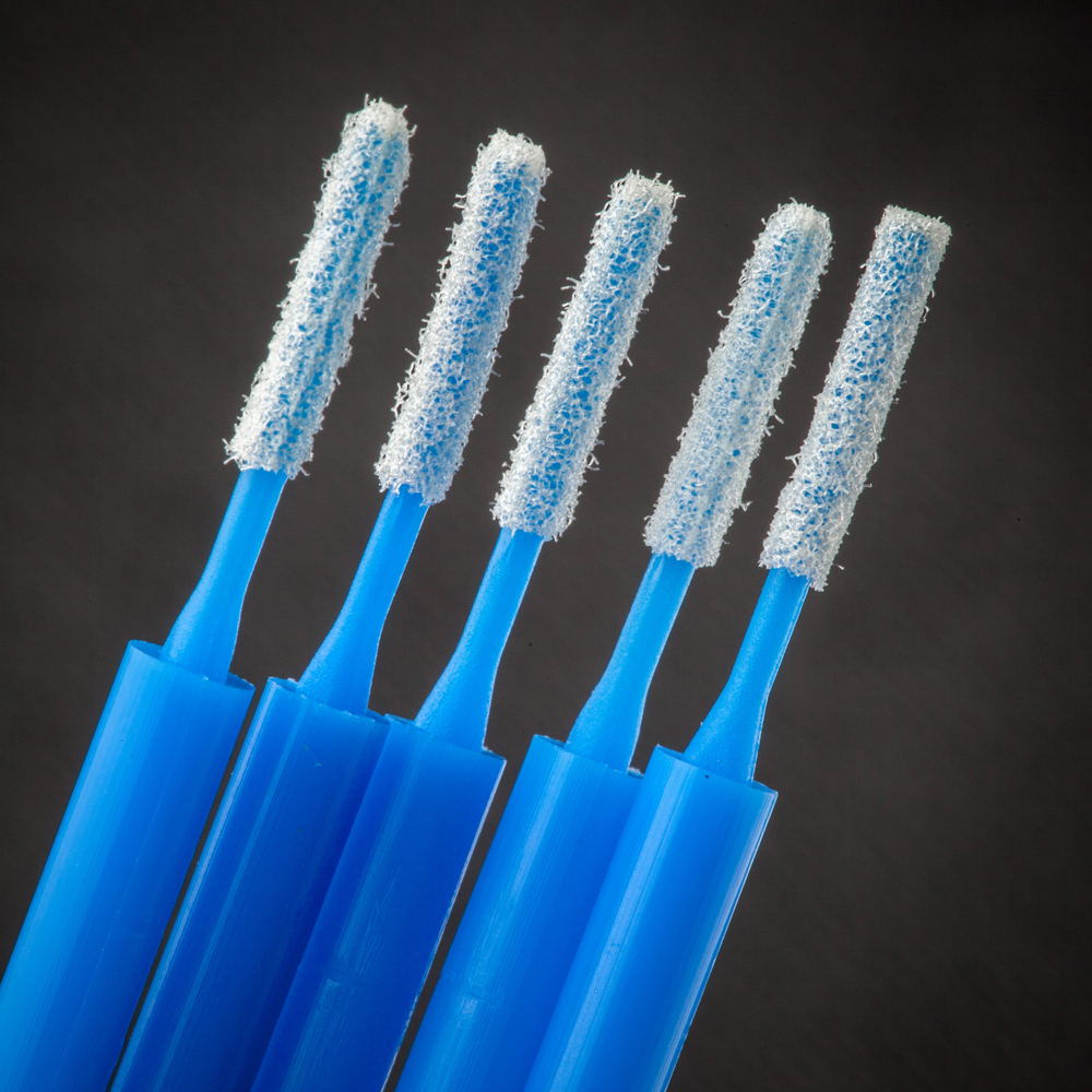 FoamTec HT1009 3in Flexible Micro Needle Foam Tip CleanWIPE Swab