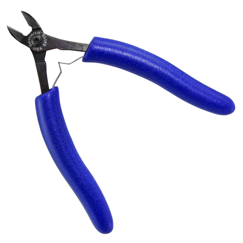 ESD-Safe Oval Head Ultra-Flush Cutters with Ergonomic Grip Handles